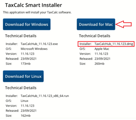 How to install the Mac version of TaxCalc - Knowledge Base - TaxCalc