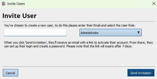 Invite new users for Email Login Setup - Knowledge Base - TaxCalc